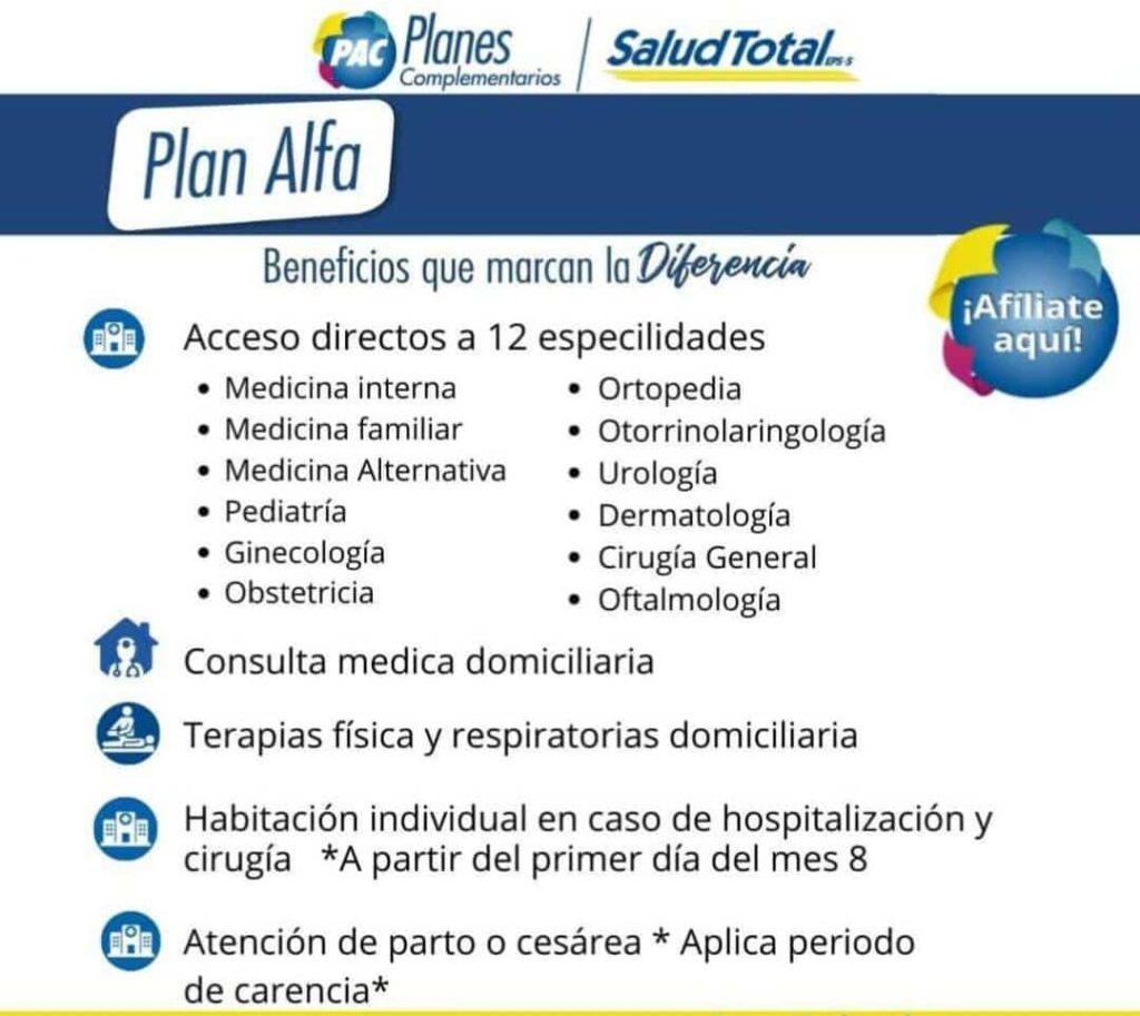 Salud Total - Planes complementarios